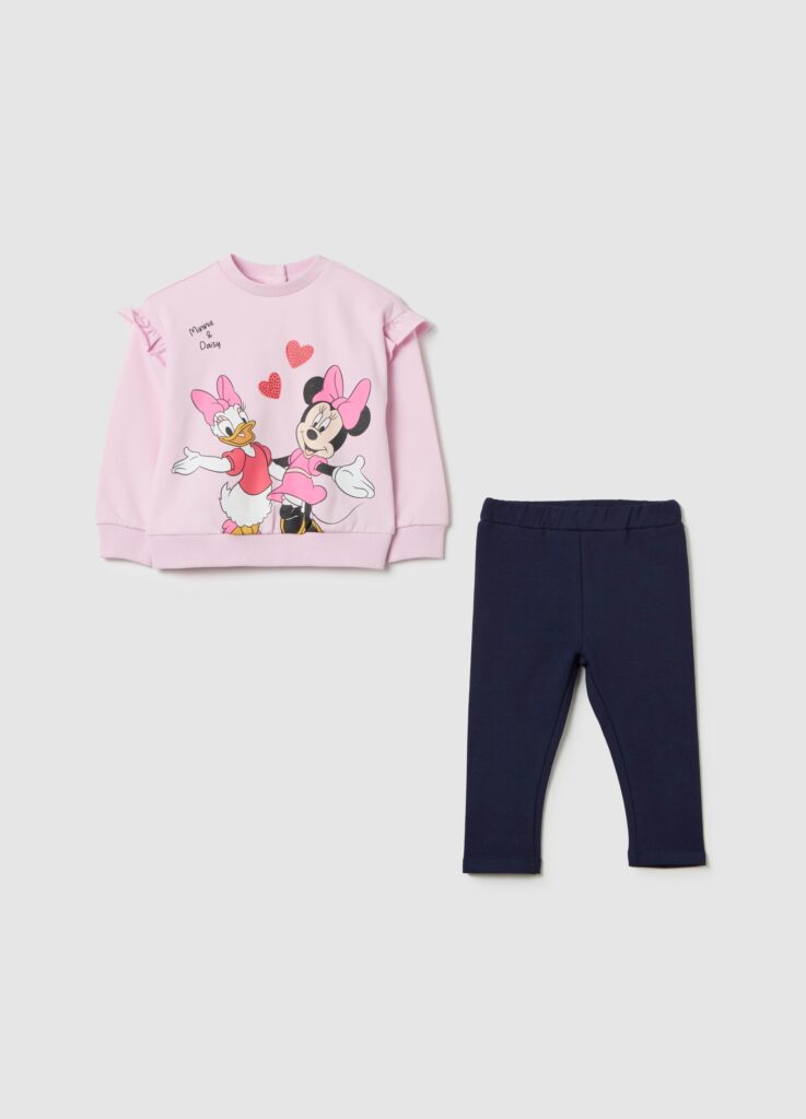 Ensemble de jogging avec imprimé Daisy Duck et Minnie Mouse - CastelBrands